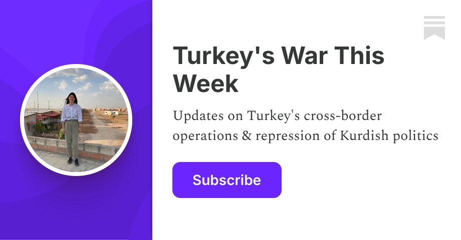 Turkey's War This Week | Meghan Bodette | Substack