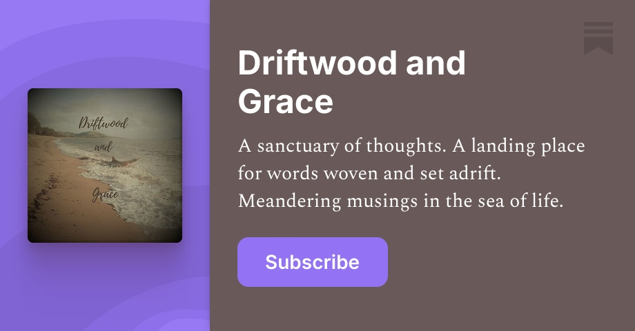 Driftwood and Grace | Melanie Williams de Amaya | Substack