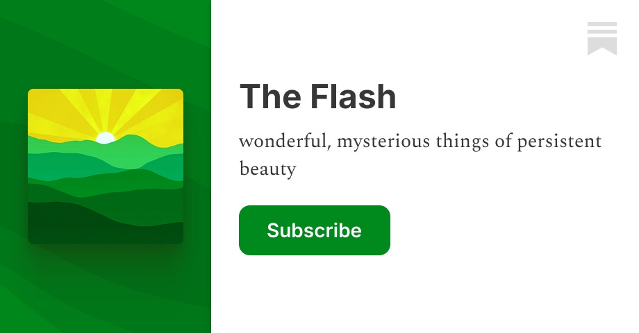 The Flash | Mel Campbell | Substack