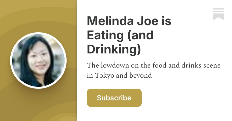 Melinda Joe is Eating (and Drinking) | Substack