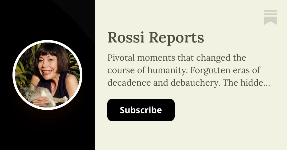 Rossi Reports | Melissa Rossi | Substack
