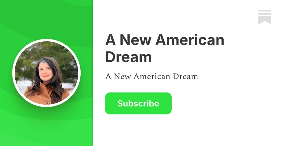 Welcome to A New American Dream - by Melody Heide