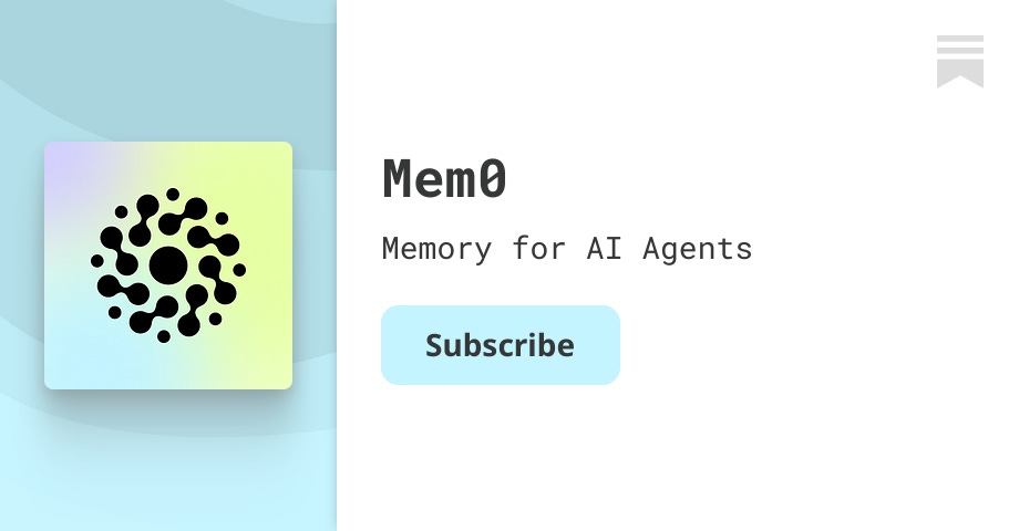 Mem0 | Taranjeet Singh | Substack