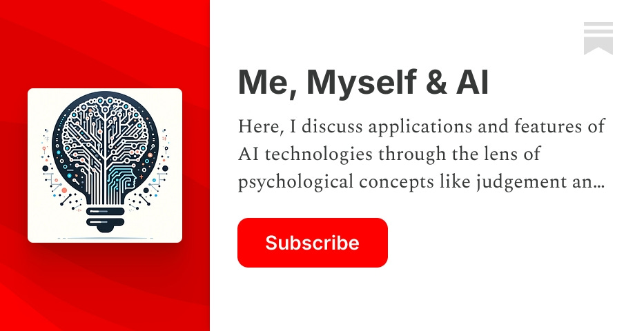 Me, Myself & AI | Ryan Jesson | Substack