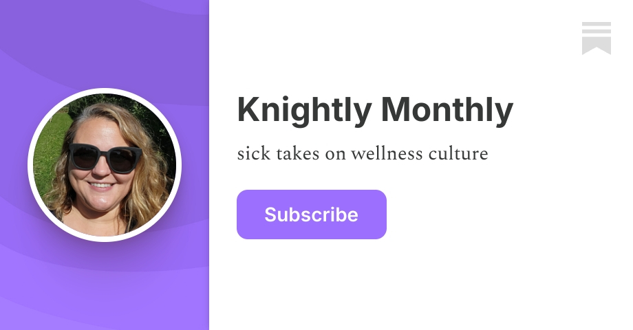 Knightly Monthly | meredith knight | Substack