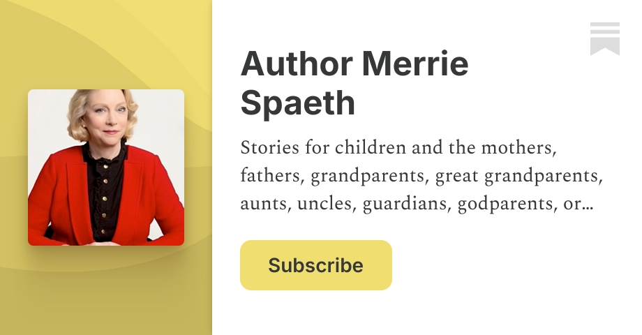 Author Merrie Spaeth | Substack