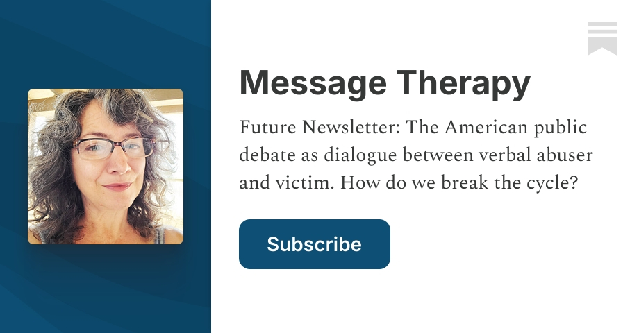 Message Therapy | Substack