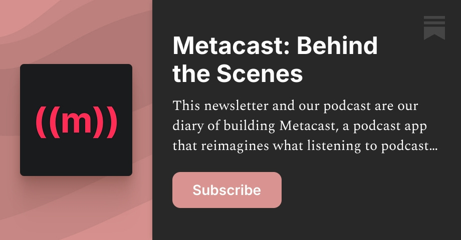About - Metacast: Behind the Scenes
