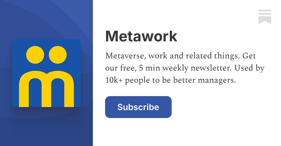 Metawork | Deskmy | Substack