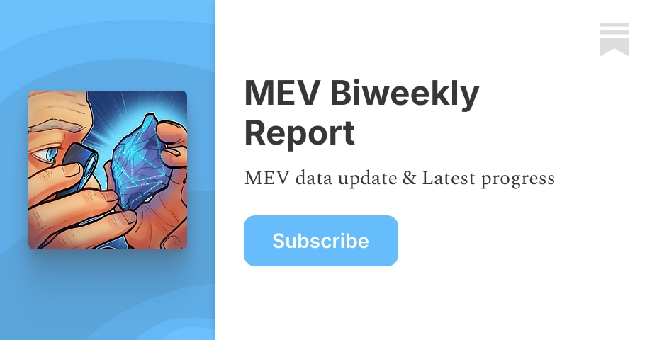 MEV Biweekly Report | KZ | Substack