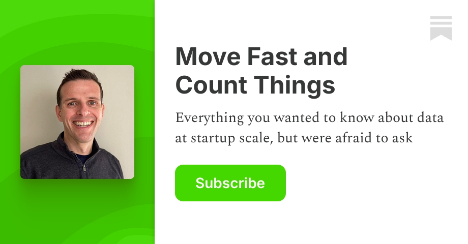 Move Fast and Count Things | John Humphrey | Substack