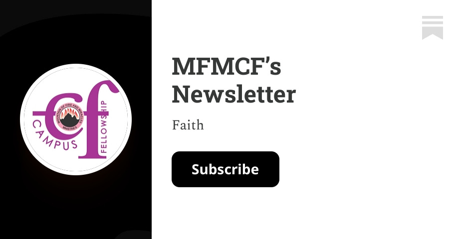 MFMCF’s Newsletter | MFMCF FUOYE | Substack