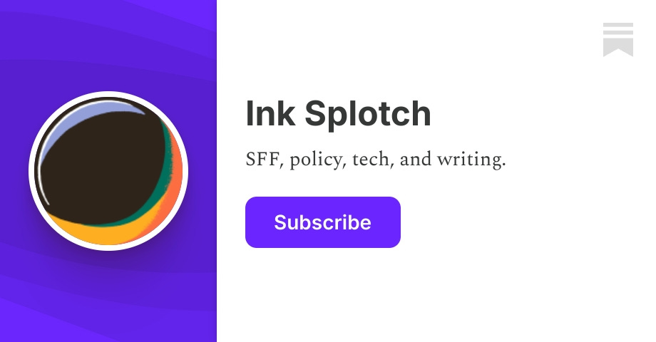 Ink Splotch | Meredith Rose | Substack