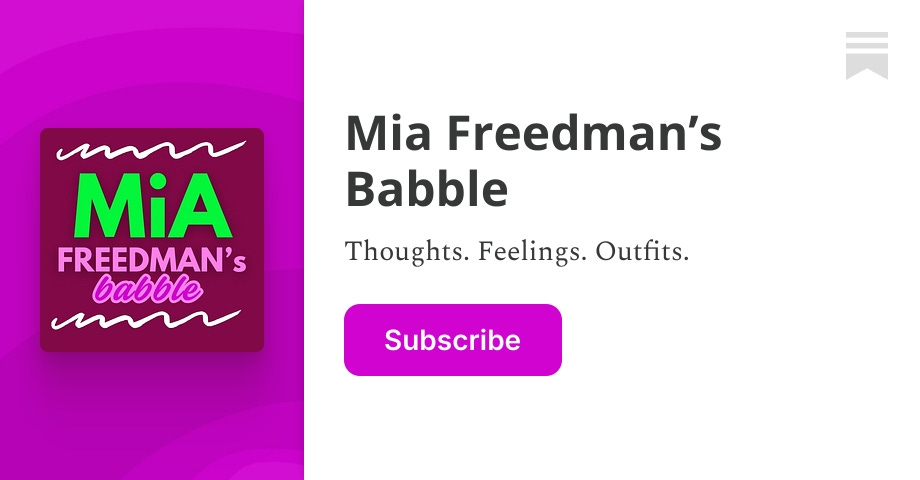 Mia Freedman’s Babble | Substack