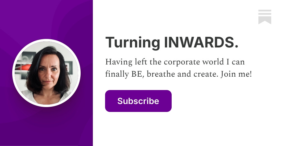 Turning INWARDS. | Michaela Smith | Substack