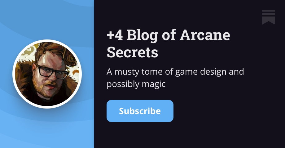 +4 Blog of Arcane Secrets | Michael Burdick | Substack