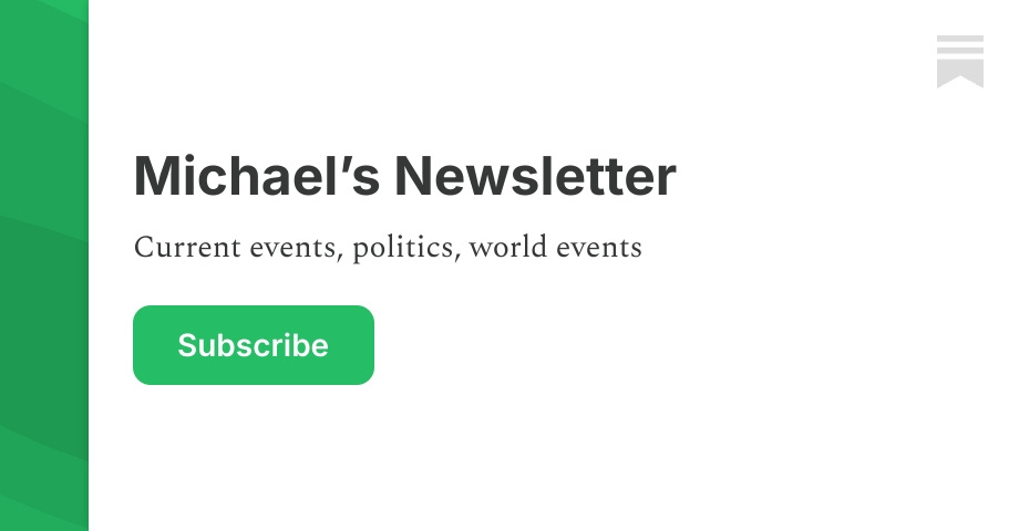 Michael’s Newsletter | Michael Filice | Substack