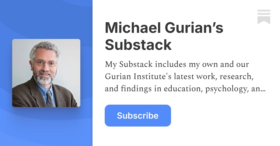 Michael Gurian’s Substack | Substack