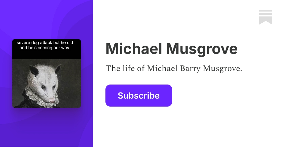 Michael Musgrove | Substack
