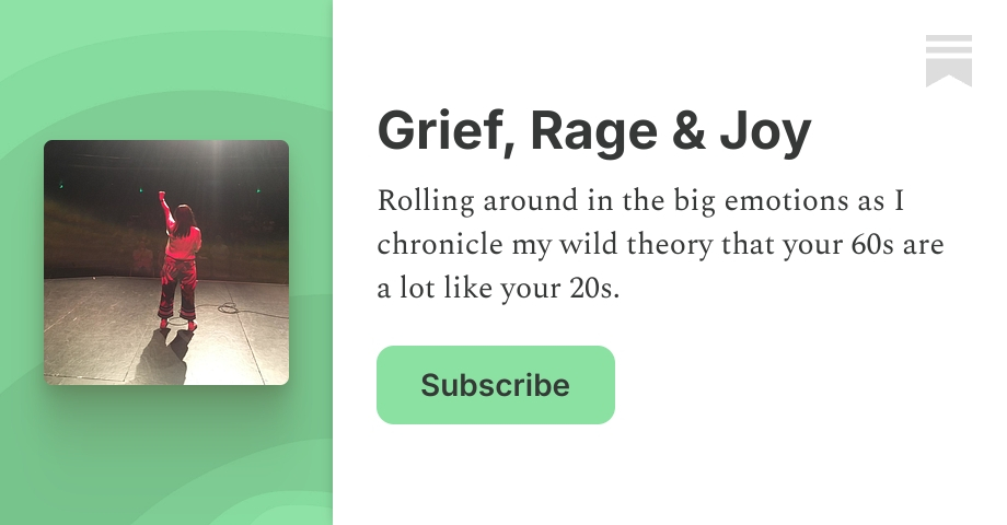 Grief, Rage & Joy | Michele A'Court | Substack