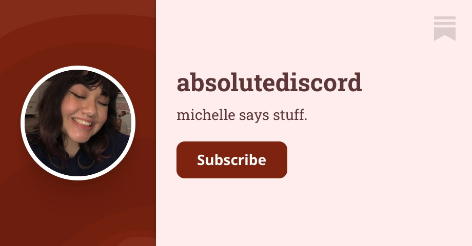 absolute discord: an introduction. - by Michelle Facio