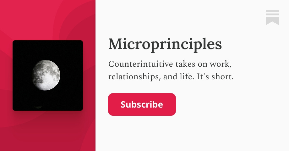Microprinciples | V Sri | Substack