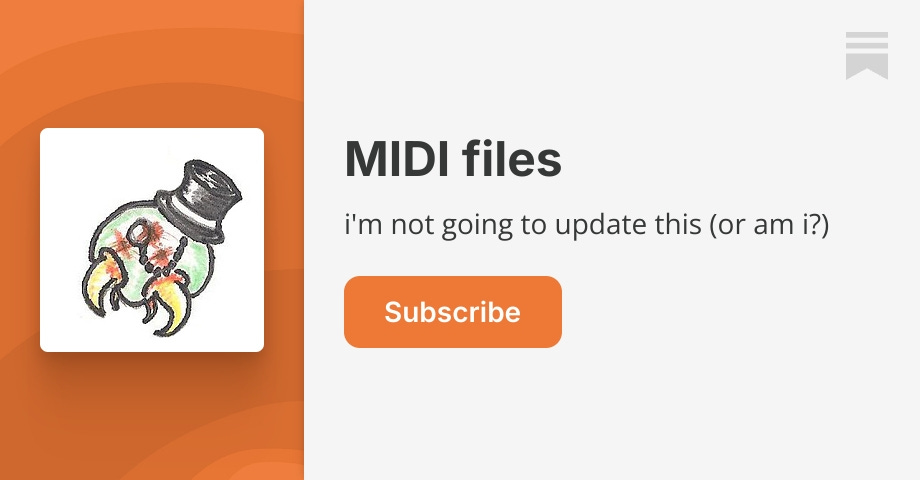 MIDI files | Maddy Myers | Substack