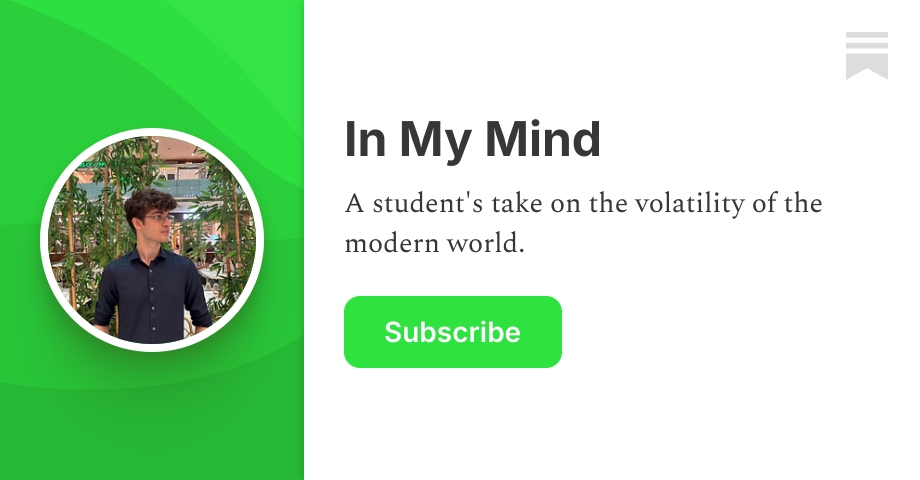In My Mind | Aryan Nangia | Substack