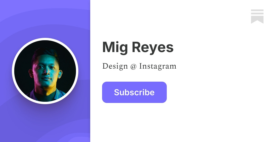 Mig Reyes | Substack