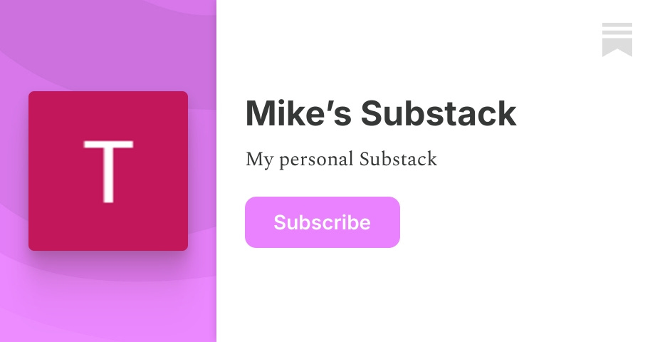 Mike’s Substack | Mike Tang | Substack