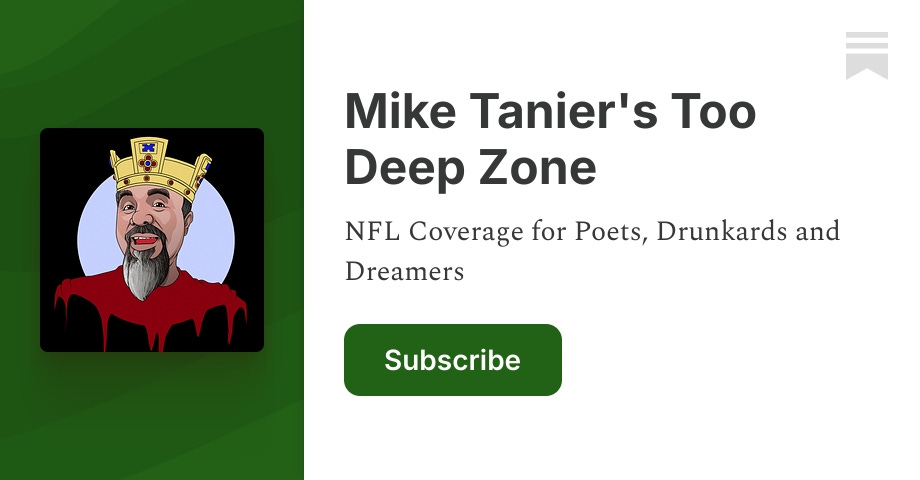 Mike Tanier's Too Deep Zone | Substack
