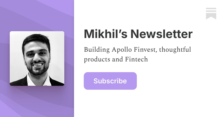 Building Apollo Finvest, thoughtful products and Fintech