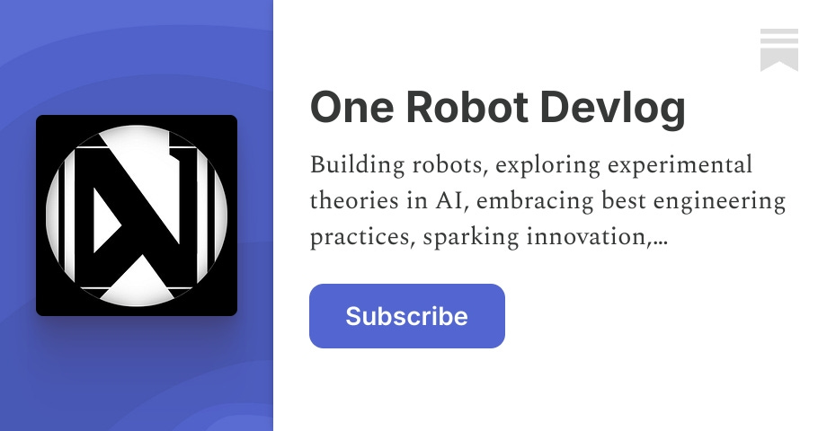 One Robot Devlog | Nikolay | Substack