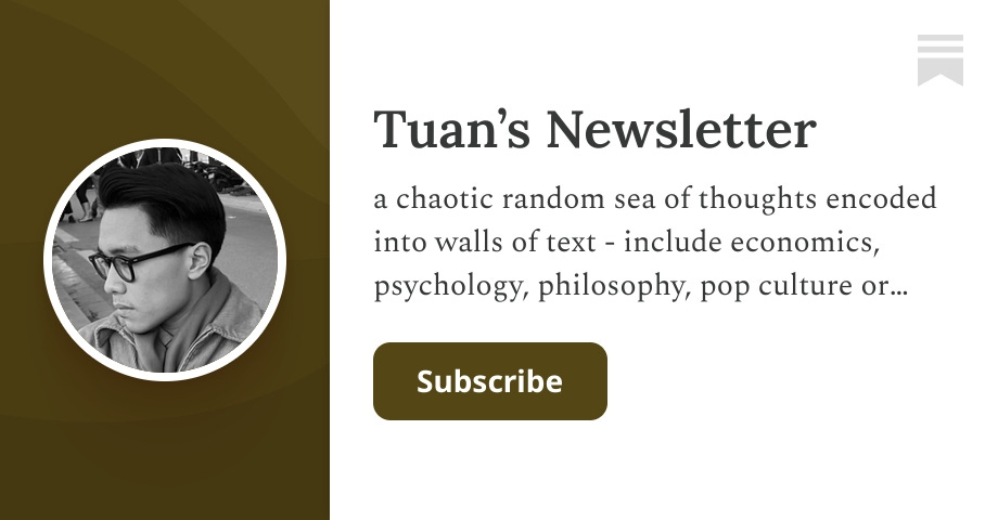 Tuan’s Newsletter | Minh Tuan Nguyen | Substack