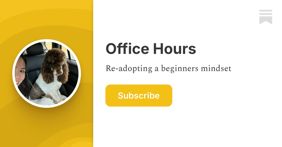 Welcome to Office Hours - by Min Zhong - Office Hours
