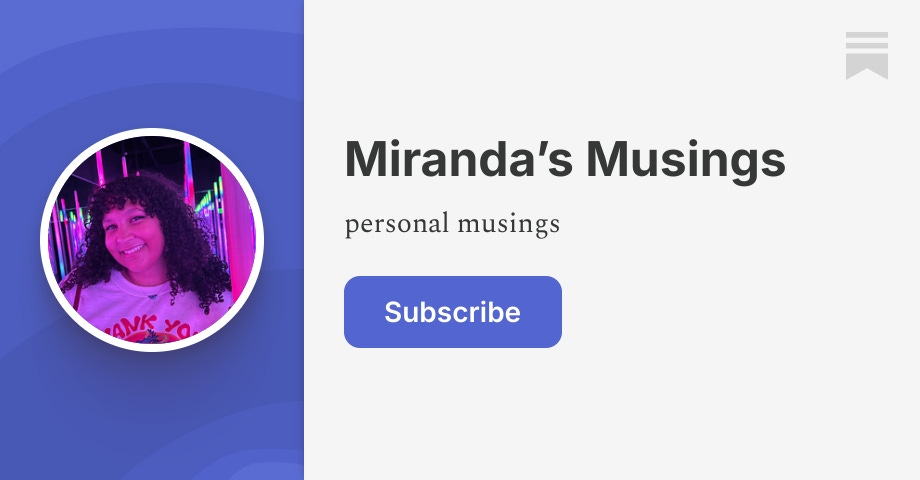 Miranda’s Musings | Miranda Dupre | Substack