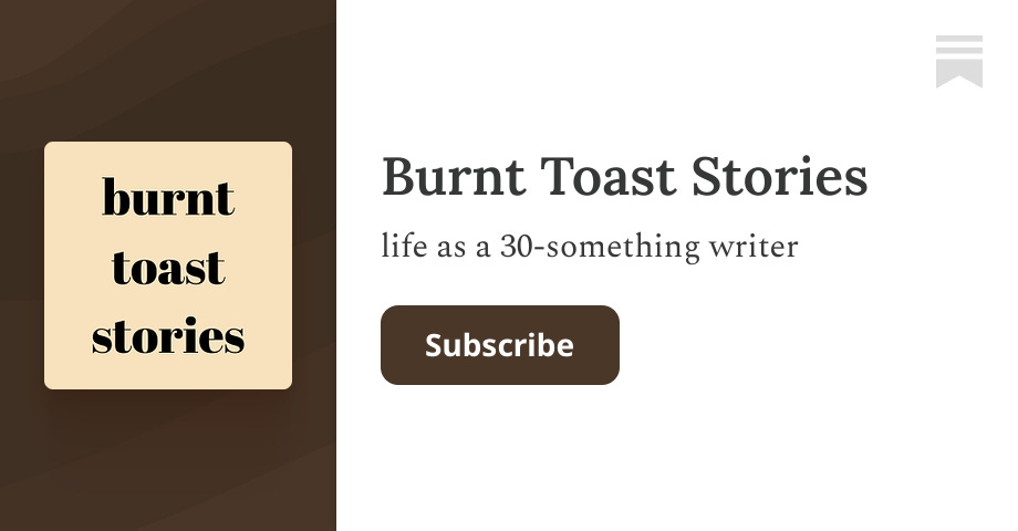Burnt Toast Stories | Miriam Suter | Substack