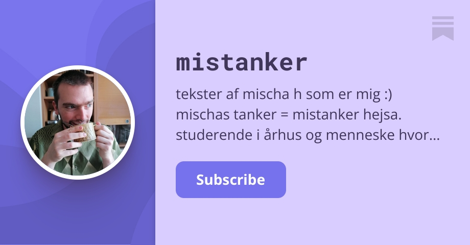 mistanker | Mischa H. | Substack