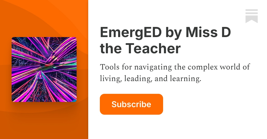 EmergED by Miss D the Teacher | Danielle Myburgh | Substack