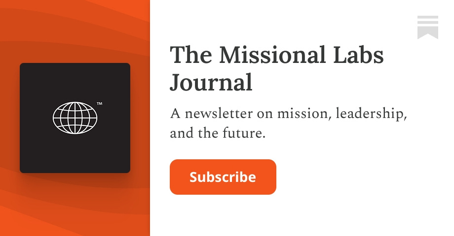 The Missional Labs Journal | Tyler Prieb | Substack