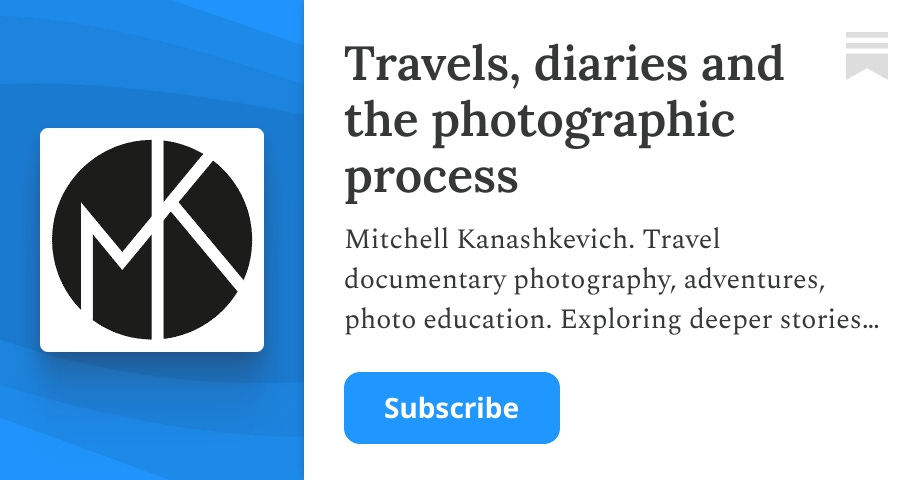 About - Travels, diaries and the photographic process