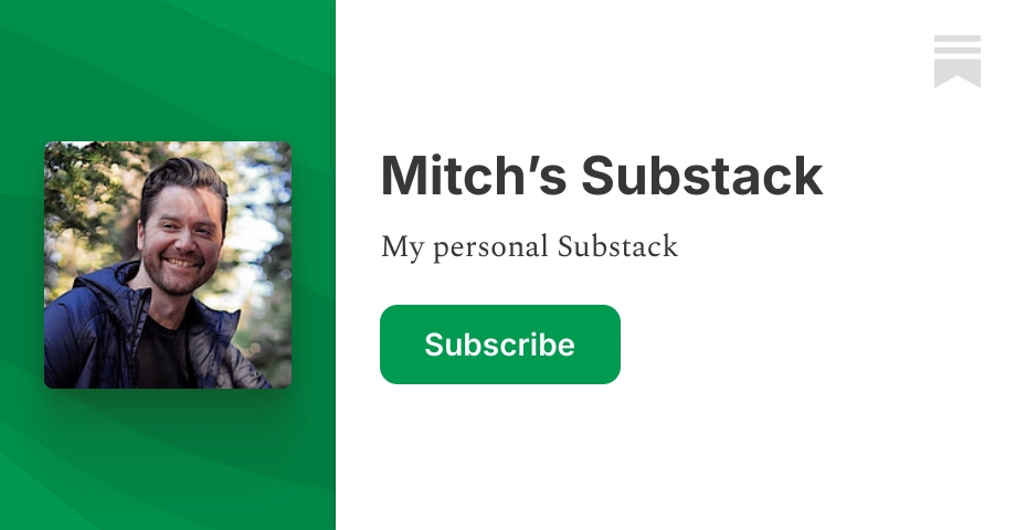Mitch’s Substack | Mitch McVicker | Substack