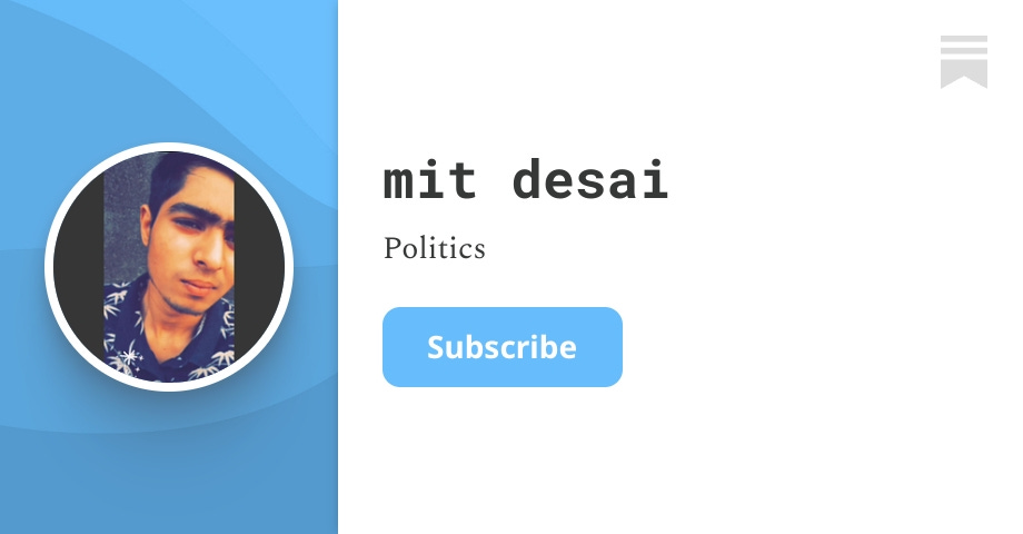 mit desai | Substack