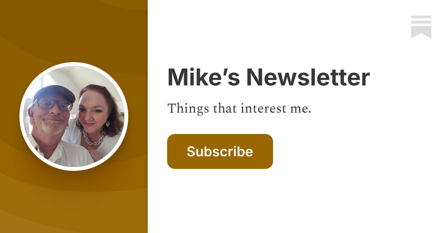 Mike’s Newsletter | Mike Lawson | Substack