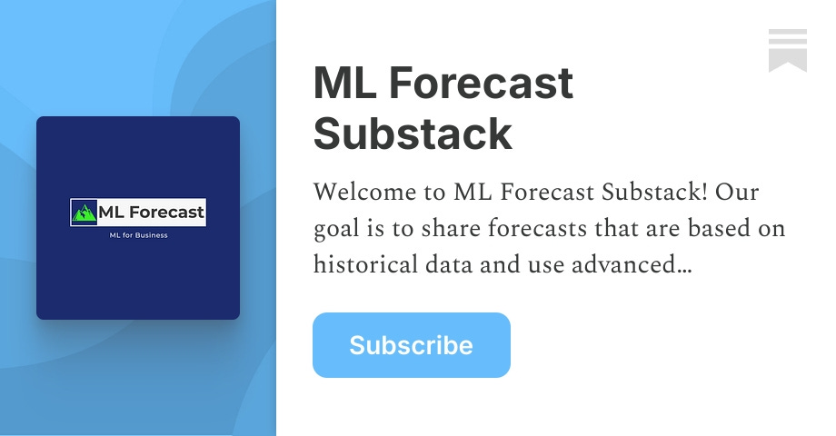 ML Forecast Substack | JT Croix | Substack