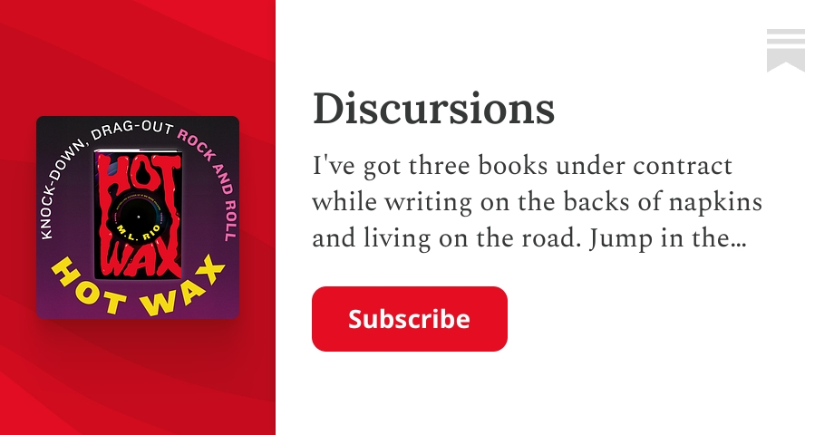 Discursions | M. L. Rio | Substack