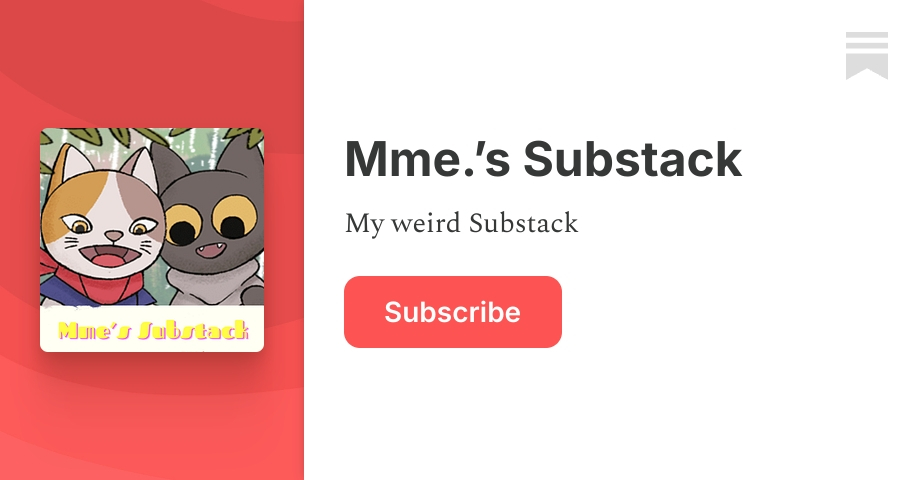 Mme.’s Substack | Lakmé | Substack