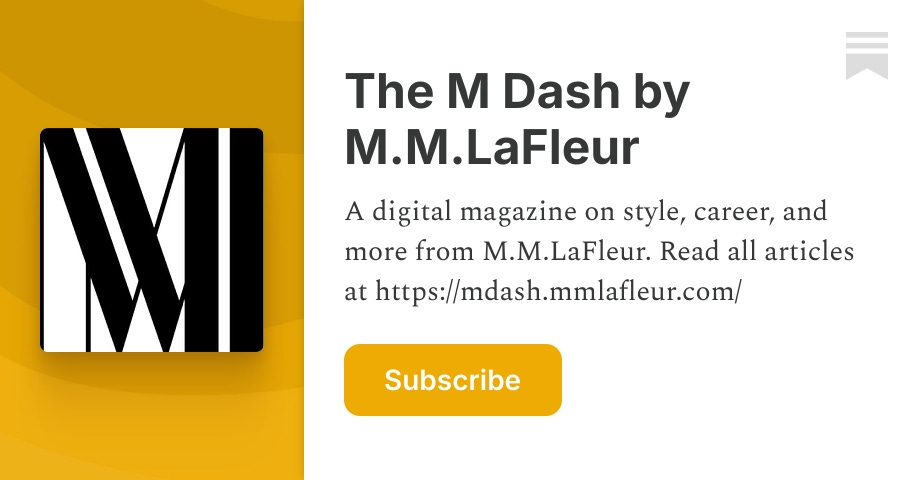 About - The M Dash by M.M.LaFleur