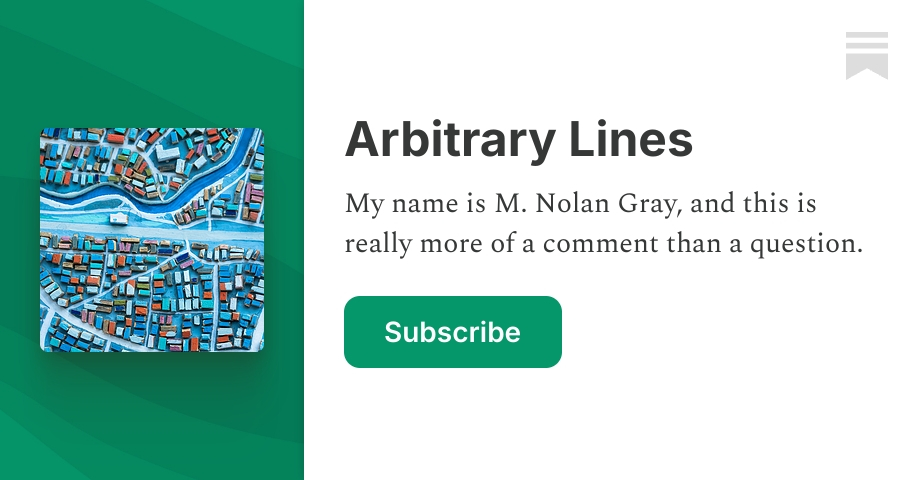 Arbitrary Lines | M. Nolan Gray | Substack