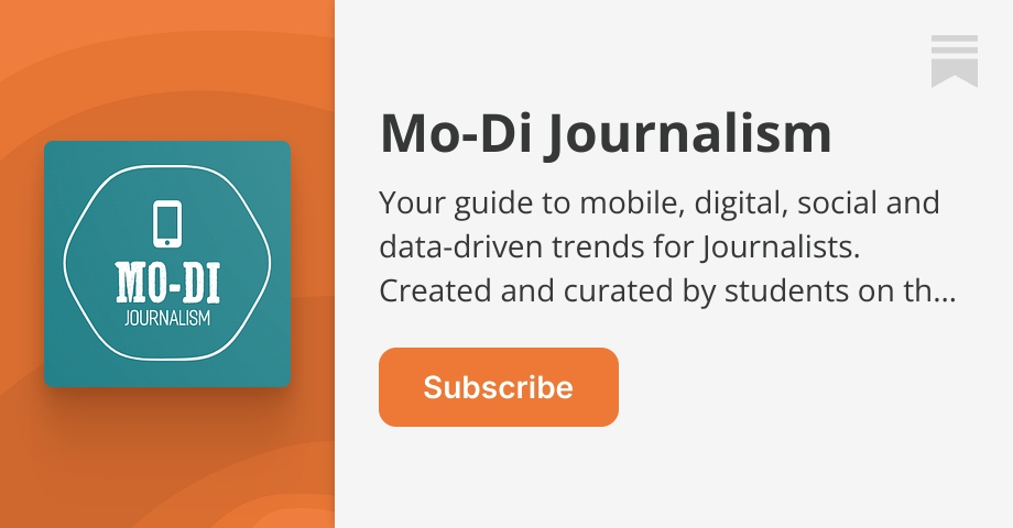Mo-Di Journalism | Mobile and Digital Journalism | Substack